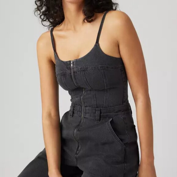 Levi's | Pants & Jumpsuits | Levis Premium Bustier Jumpsuit Nwt | Poshmark